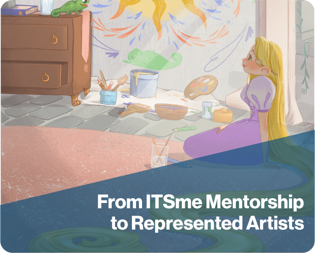 From ITSme Mentorship to Represented Artist – ITSme